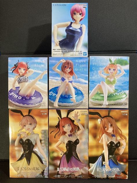 Amazon co jp 五等分の花嫁 Trio Try iT バニー Aqua Float Girlsフィギュア おもちゃ