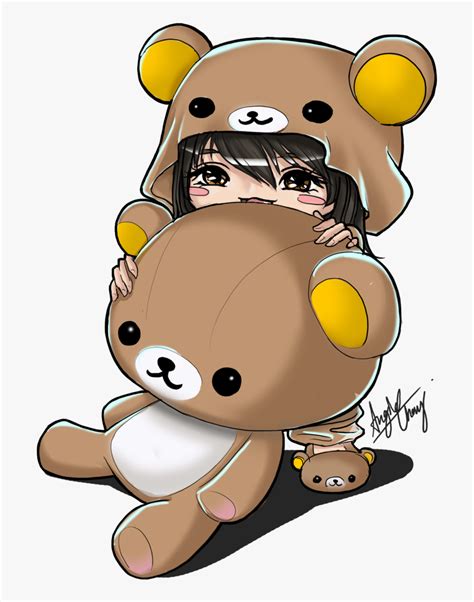 Foto De Best 53 Rilakkuma Transparent Background On Cute Anime Teddy