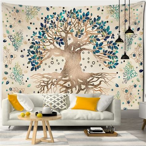 Arbre De Vie Tenture Tenture Dart