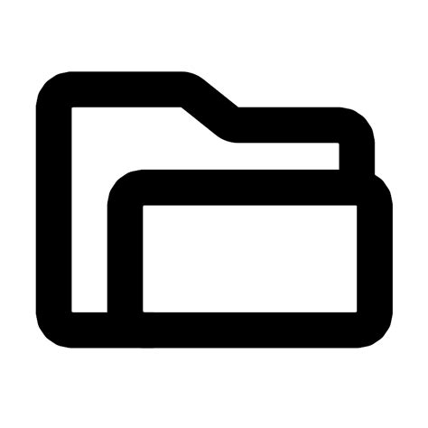Folder Open Vector SVG Icon SVG Repo