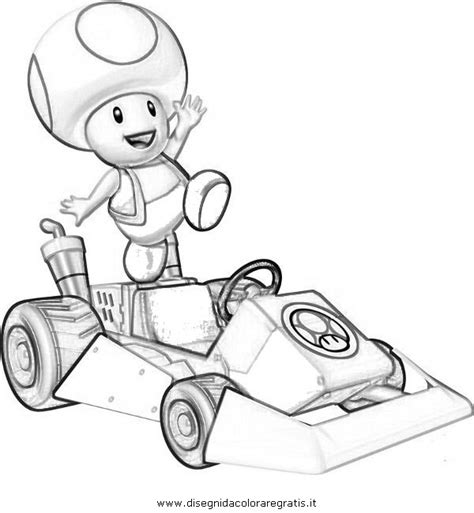 Disegno Toad 04 Personaggio Cartone Animato Da Colorare