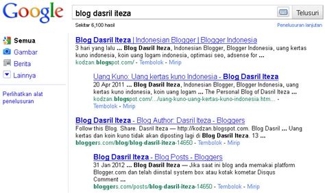 Tampilan Terbaru Halaman Hasil Pencarian Google Search Engine