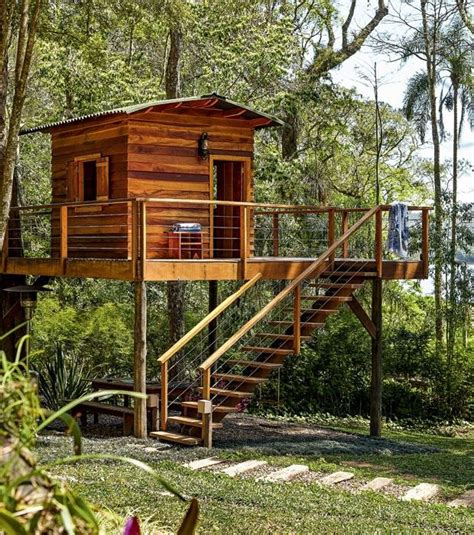 Casa na árvore projetos que vão reviver esse sonho de infância