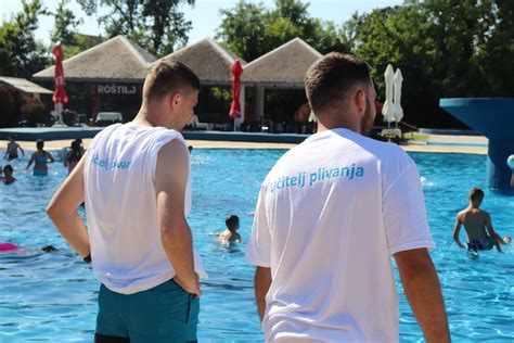 Na lipičkim bazenima započela besplatna škola plivanja Compas hr Lipik