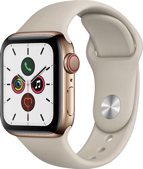 Apple Watch Series 5 GPS Cellular 40mm Gold Stainless Steel Case