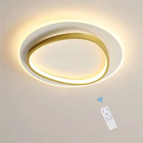 Nowoczesna Ciemniana Lampa Sufitowa Led Z Pilotem Cena