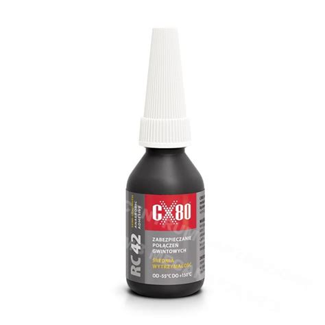 KLEJ ANAEROBOWY 10ml DO GWINTÓW CX80 RC42 MB Narzędzia