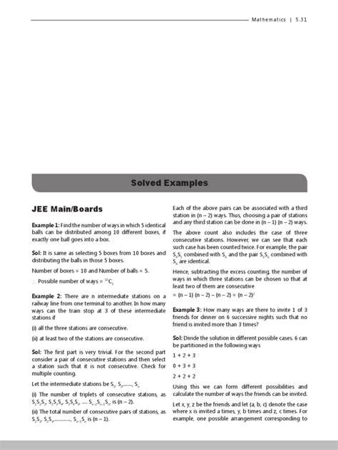 permutation and combination exercise pdf permutation numbers