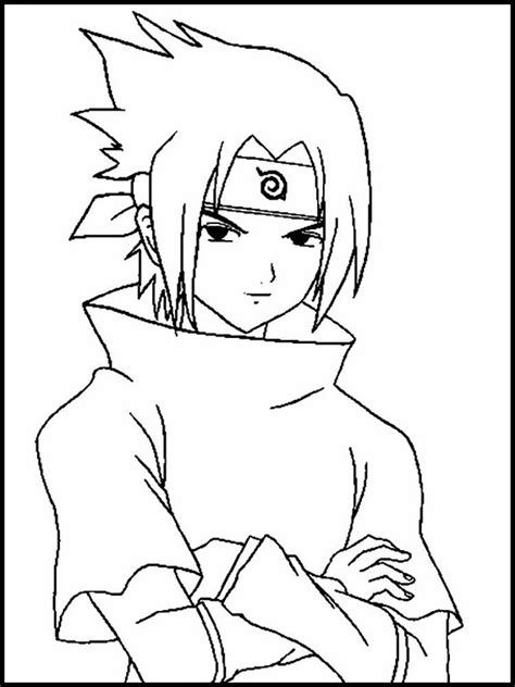Disegni Da Colorare E Stampare Sasuke Uchiha 8