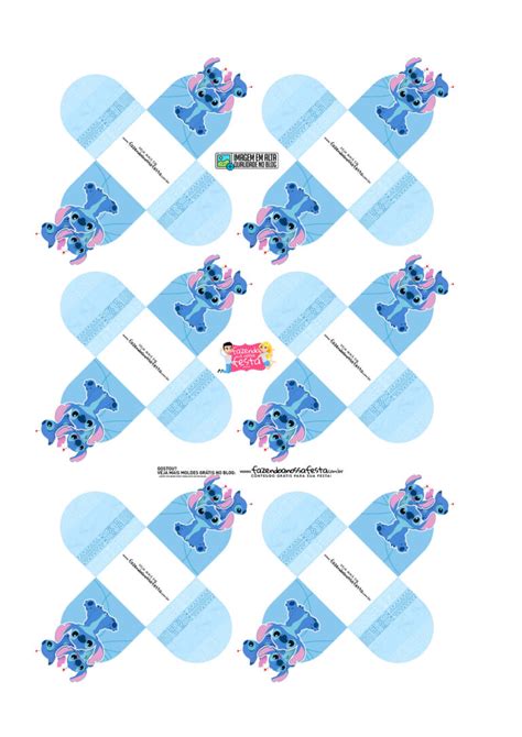 Forma Docinho D Stitch Fazendo A Nossa Festa