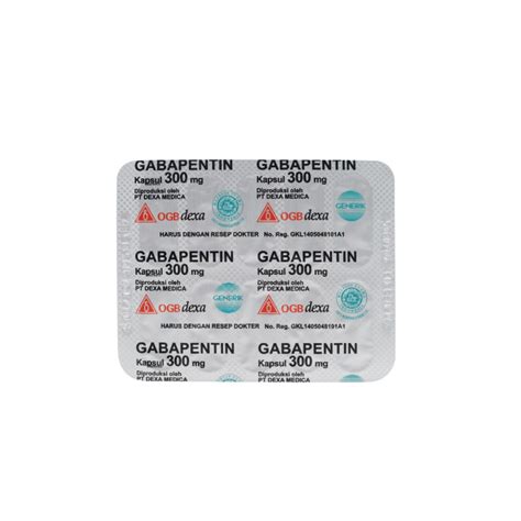 Jual Gabapentin Mg Cap Farmaku