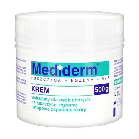 Mediderm Krem do ciała na łuszczycę i egzemę 500 g 13384740050 Allegro pl