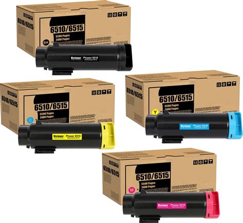 Amazon Xerox Phaser 6510 Workcentre 6515 Black High Capacity