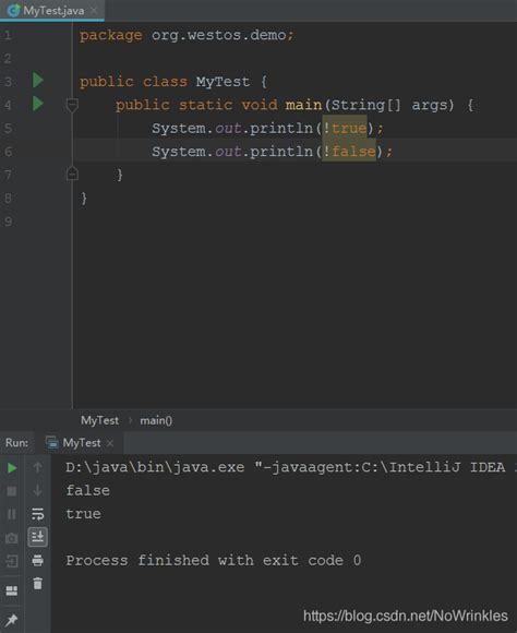 Java 逻辑运算符位运算符三元运算符idea部分快捷键idea且或 Csdn博客