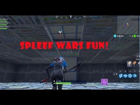Fortnite Spleef Wars Fun Adamginger Youtube