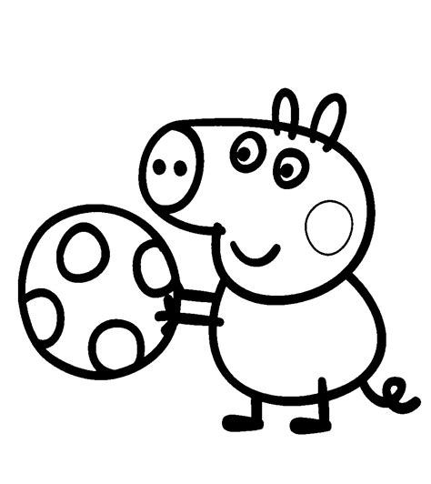 Peppa Pig Desenhos Para Imprimir Colorir E Pintar Desenhos Para