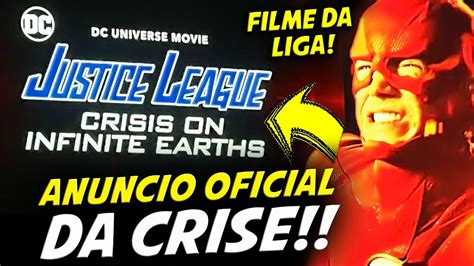 BOMBA DC ANÚNCIA FILME DE CRISE NAS INFINITAS TERRAS DA LIGA DA