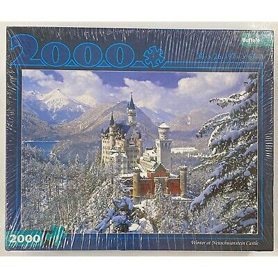 Winter At Neuschwanstein Castle 2000 Piece 38 X 26 Puzzle BRAND NEW