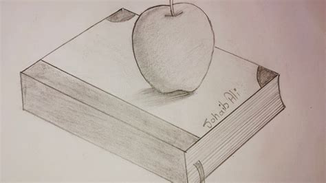 How To Draw And Shade An Apple YouTube YouTube