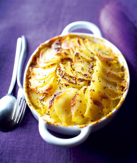 Recette Gratin De Pommes De Terre La Moutarde Marie Claire