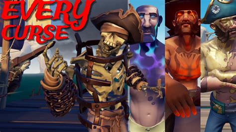 How To Get Every Sea Of Thieves Curse Showcase Updated Youtube