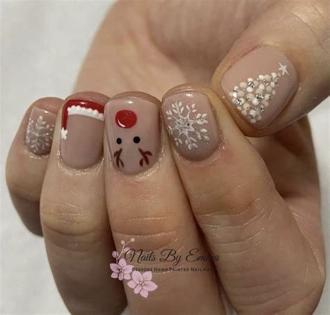 20 TRENDY CHRISTMAS NAILS Valemoods Christmas Nails Acrylic Xmas