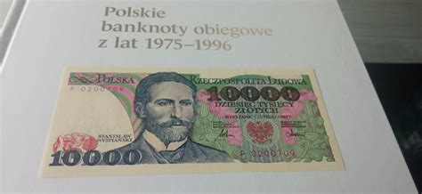 Banknot PRL 10000 zł UNC rok 1987 Rokietnica Kup teraz na Allegro