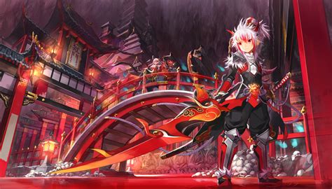 HD Wallpaper Elsword Adventure on the Bridge by ローちゃん pixiv