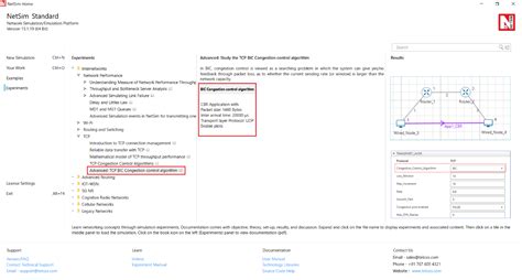 understand the working of tcp bic netsim help centre