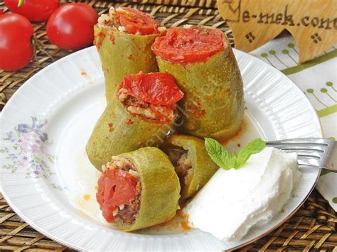Etli Kabak Dolması Tarifi Resimli Anlatım Yemek Tarifleri