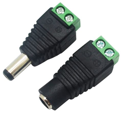 Conector C Mara Plug Jack Macho Hembra Tecnolog A En L Nea