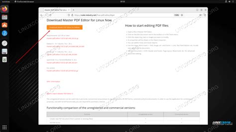 install master pdf editor on ubuntu linux tutorials learn linux configuration