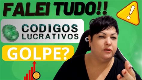 CÓDIGOS LUCRATIVOS FUNCIONA É GOLPE Código Lucrativo Vale a Pena