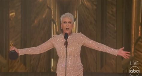 Oscar 2023 Jamie Lee Curtis Se Quiebra Al Recordar A Su Madre Tras