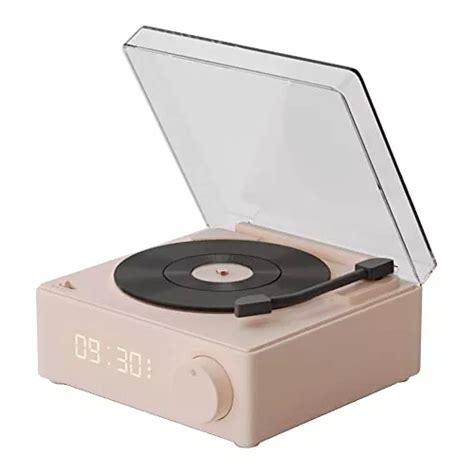 Vintage Vinyl Record Player Style Bluetooth Speaker Pho Cuotas Sin