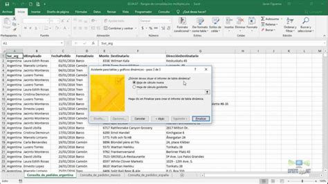 Unir varias hojas de Excel en una sola tabla dinámica ExpertoDigital Net
