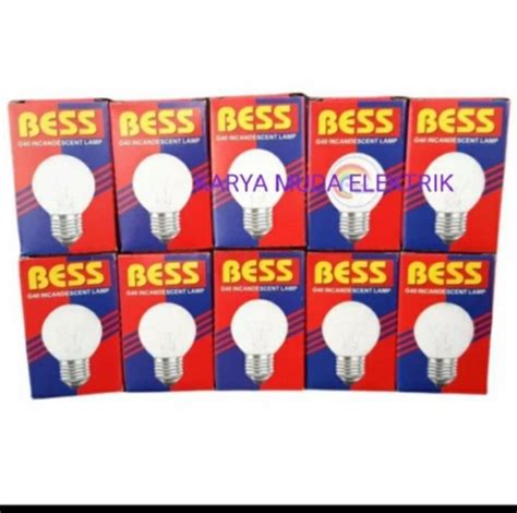 PAKET ISI 10 PCS PIJAR 5 WATT KECIL BESS CAHAYA KUNING Lazada Indonesia