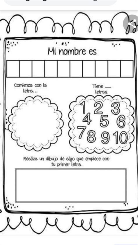 Pin De Mariela Leliz En Aprendo Actividades De Nombres Actividades