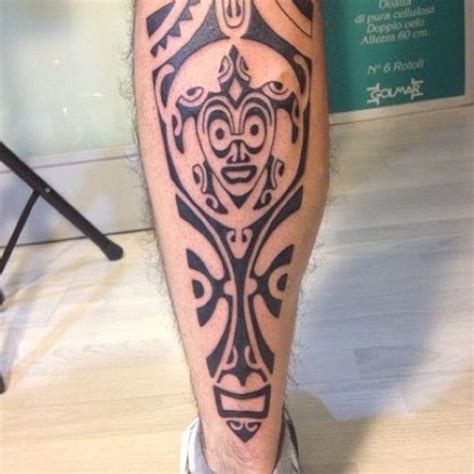 Maori Tattoos Men S Tribal Tattoo Tattoo Maori Perna Polynesian Leg