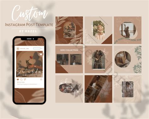 Design Aesthetic And Eye Catching Instagram Templates By Hazelchangfc