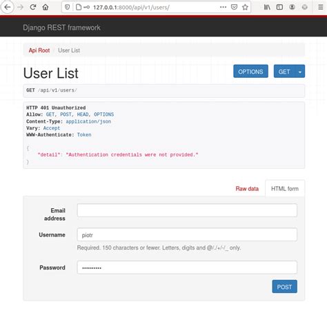 token based authentication with django rest framework and djoser react and django tutorial