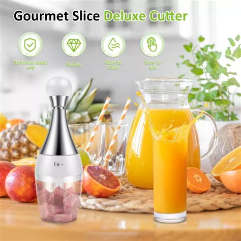 MANUAL PRESSED CHOPPER Safe Garlic Chopper Vegetable Cutter Chopper