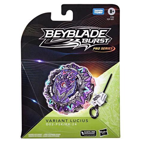 Beyblade Burst Pro Series Variant Lucius Spinning Top Starter Pack