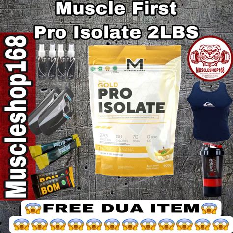 Jual M1 Muscle First Gold Pro Isolate Whey Protein 2 Lb Lbs Shopee