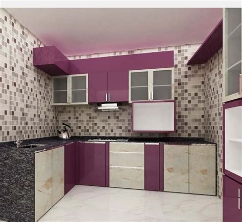 Modern Wooden L Shaped Modular Kitchen At Best Price In 24 Parganas