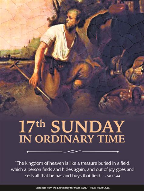 17th Sunday In Ordinary Time All Saints Parish