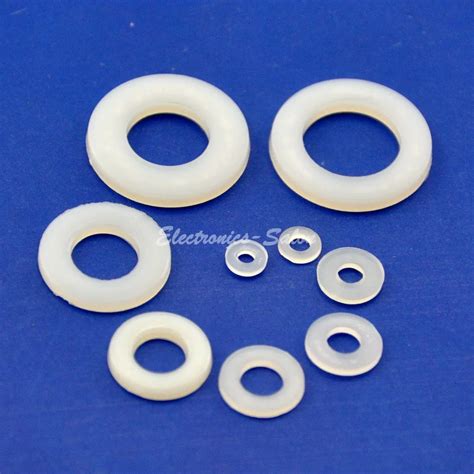 1000 Pcs Lot Nylon Flat Washer For M2 M2 5 M3 M4 M5 M6 M8 M10 M12
