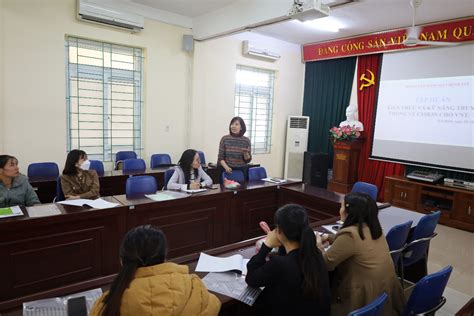 TẬP HUẤN TRUYỀN THÔNG CHĂM SÓC SỨC KHOẺ SINH SẢN VỊ THÀNH NIÊN