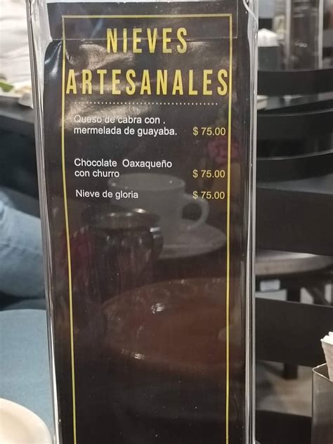 Carta De Restaurante Capri Allende