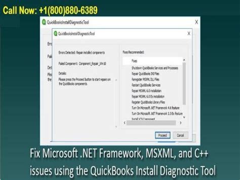 fix microsoft framework msxml and c errors in quickbooks desktop
